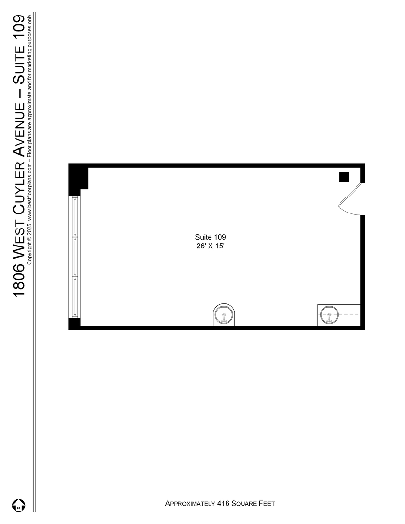 1806 Cuyler Avenue 109 Chicago, IL 60613 - Hawkeye Commercial Real Estate